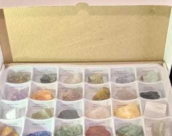 Rock and Mineral 24 Piece Starter Kit - Etsy