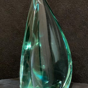 Mexico Aqua Volcanic Ash Glass Freeform (man Made Glass) - Etsy