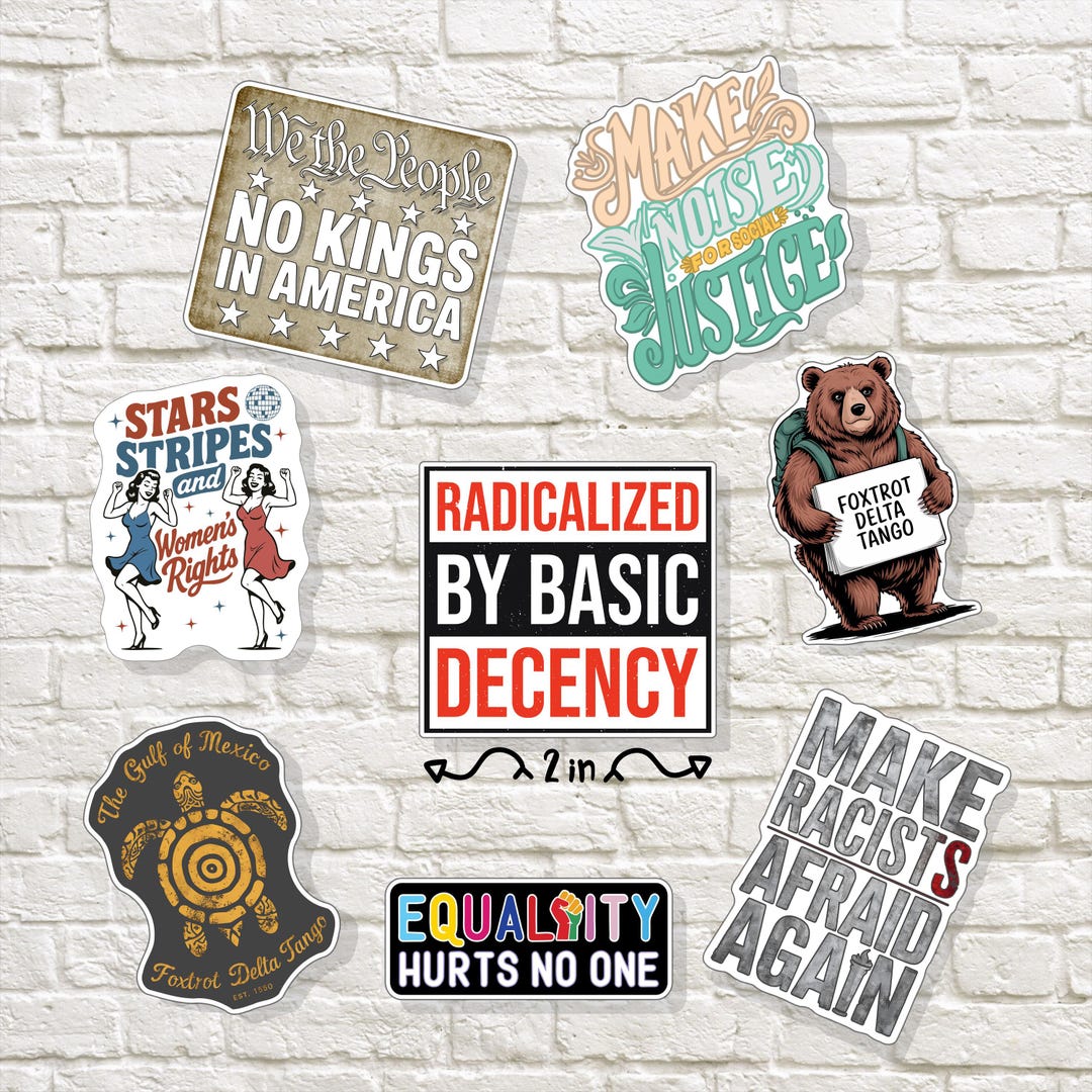 Social Justice Sticker Bundle | Equality, Pride & Activism Vinyl Decal ...
