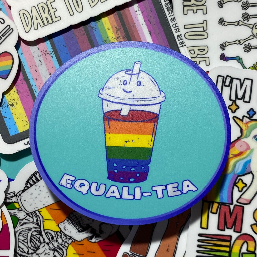 Sticker Equali Tea Bubble Tea Sticker Pronouncing The Importance Of
