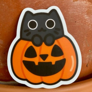 Cute Halloween Sticket Set. All 5 Stickers for 6 Bucks. Happy Bat ...