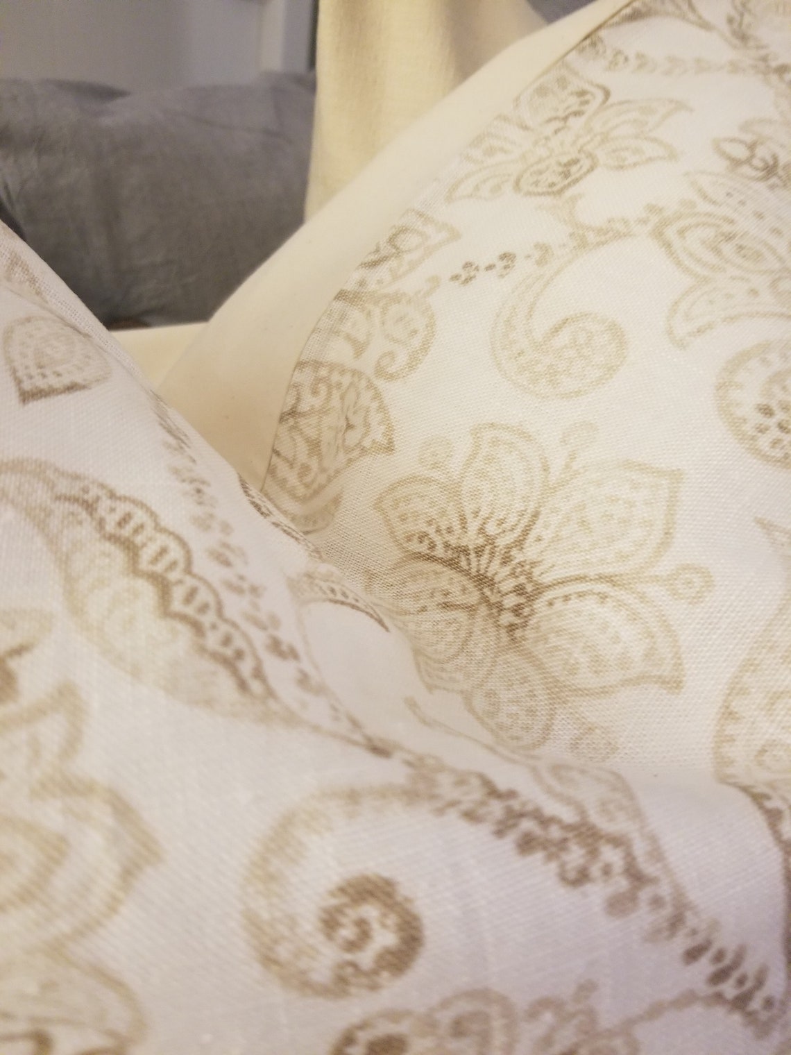 Covington Linen .spring Decor.summer Decor.accent - Etsy