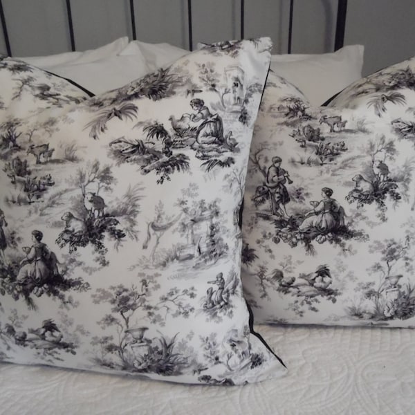 Black Toile - Etsy