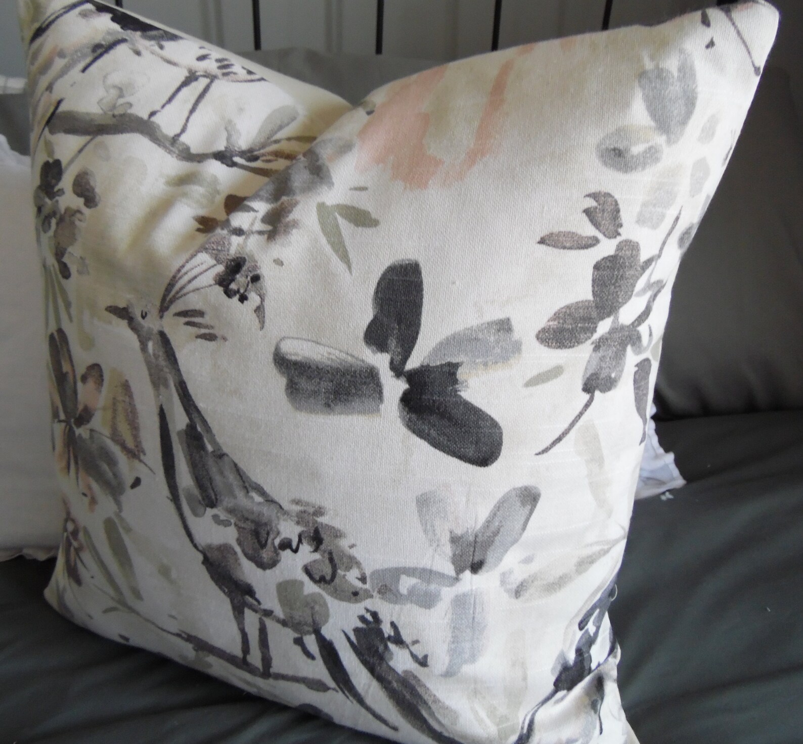 Exotic Birds.foral.kelly Ripa.pillow Covers.slipcovers.toss - Etsy