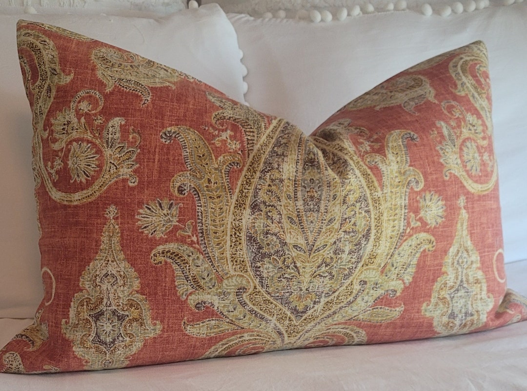 P Kaufmann Tomato. Pillow Covers. Slipcover. Pillowcase. Reds - Etsy