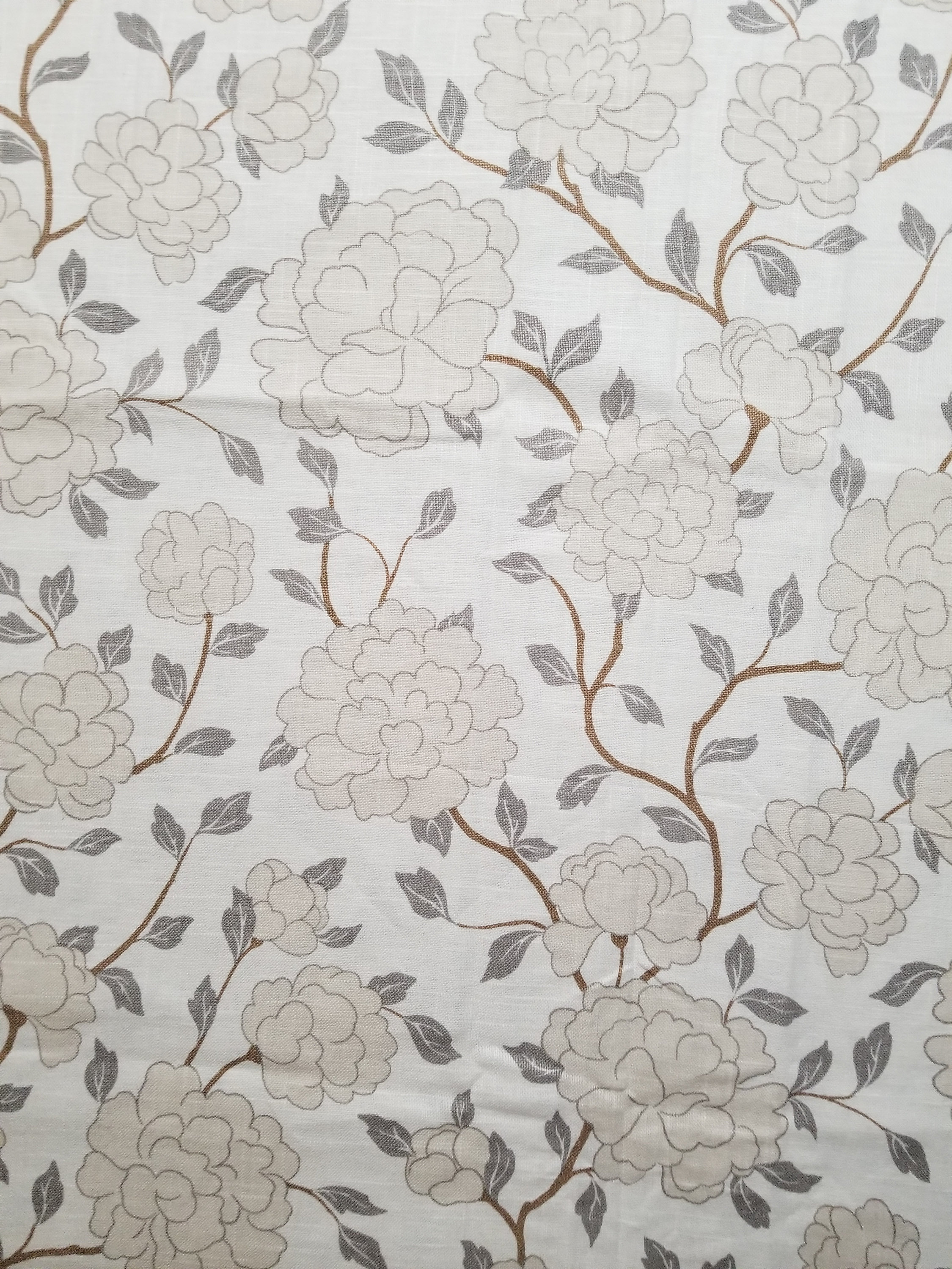 2 Color Options:vern Yip Linen Floral.pillowcovers.slipcovers.florals ...