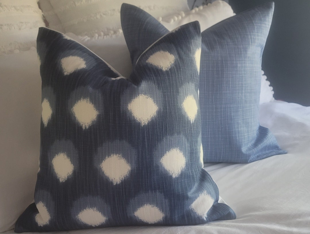 4 Color Options:casa Bermuda.casa Kale Slub Linen Pillowcovers ...