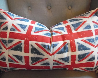 Union Jack Pillow - Etsy