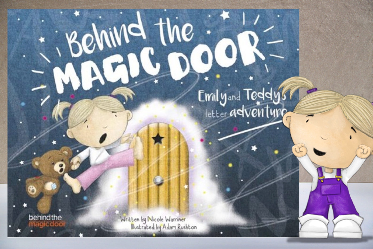 Personalised Children's Book, Behind the Magic Door, Ideal Gift, Baby ...