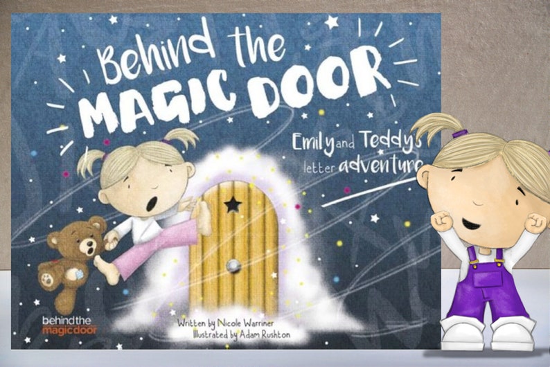 Personalised Children's Book Behind the Magic Door Ideal - Etsy