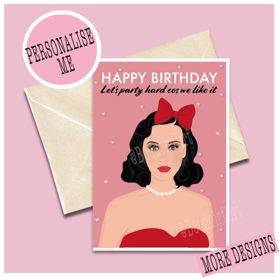 Katy Perry Birthday Logo