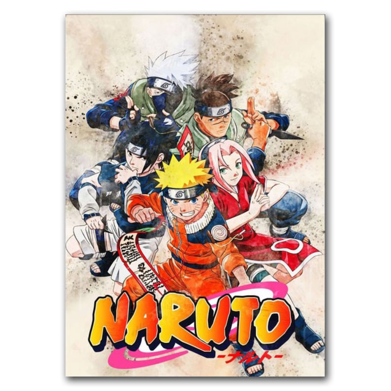 Naruto Print Naruto Poster Naruto Art Print Naruto Artwork | Etsy