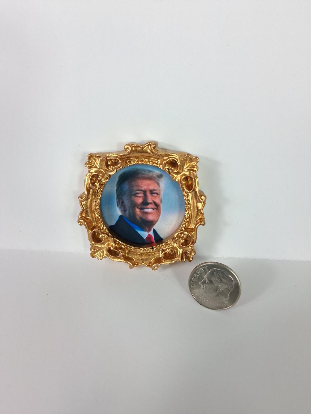 Miniature Framed Donald Trump Print: MAGA Dollhouse Art, 2 Inch - Etsy