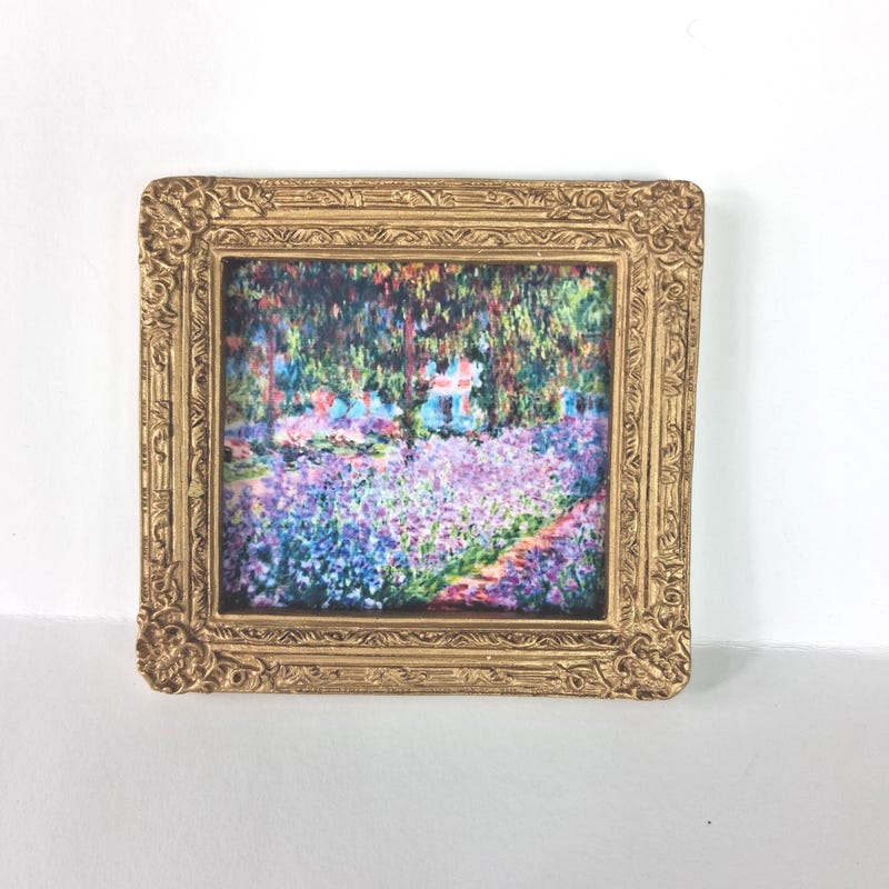 Monets Garden Gold Frame - Etsy