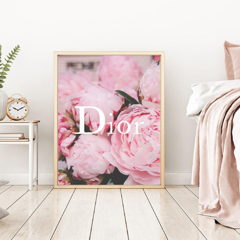 Dior Print Dior Wall Art Christian Dior Poster Christian Dior | Etsy