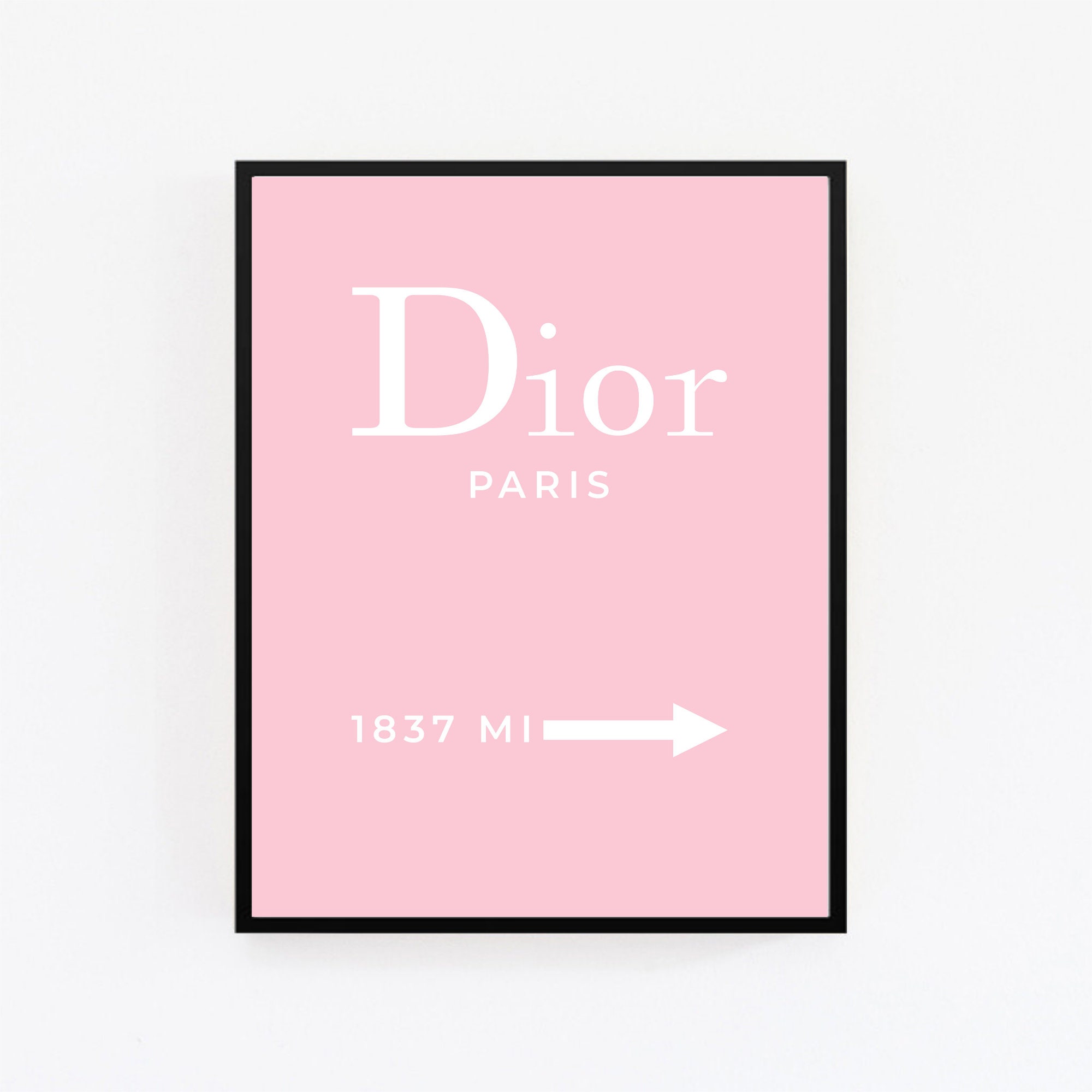 Dior Print Dior Wall Art Christian Dior Poster Christian Dior | Etsy