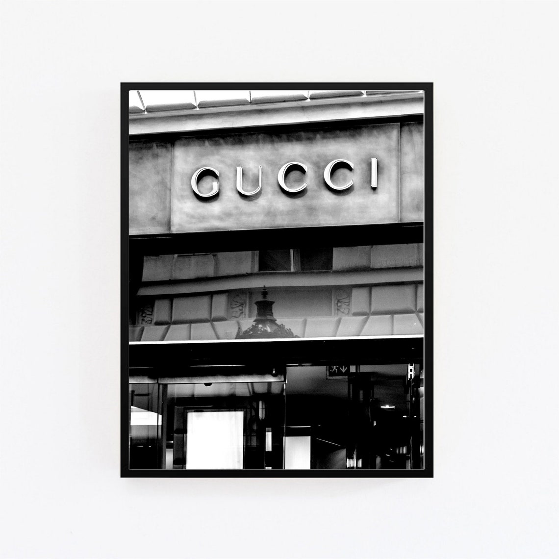 Gucci Print Gucci Poster Gucci Store Print Gucci Wall Art | Etsy