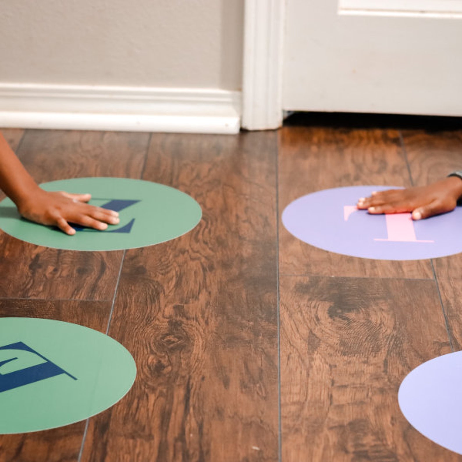 Sensory Path Floor Decals Indoor Letters Numbers Shapes | Etsy