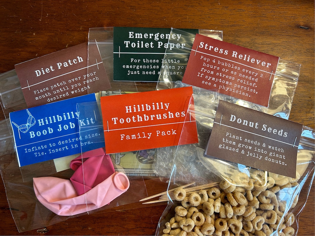 Hilarious Gag Gift Pack – 6 Mini Surprises for White Elephant ...