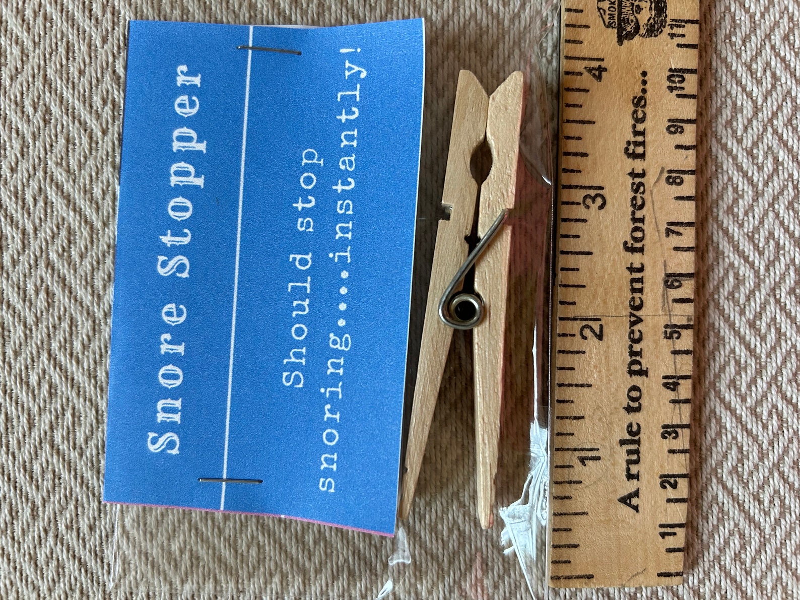 Snoring Spouse Funny Birthday Joke Gag Gift Snoring Stopper Nose Clip ...