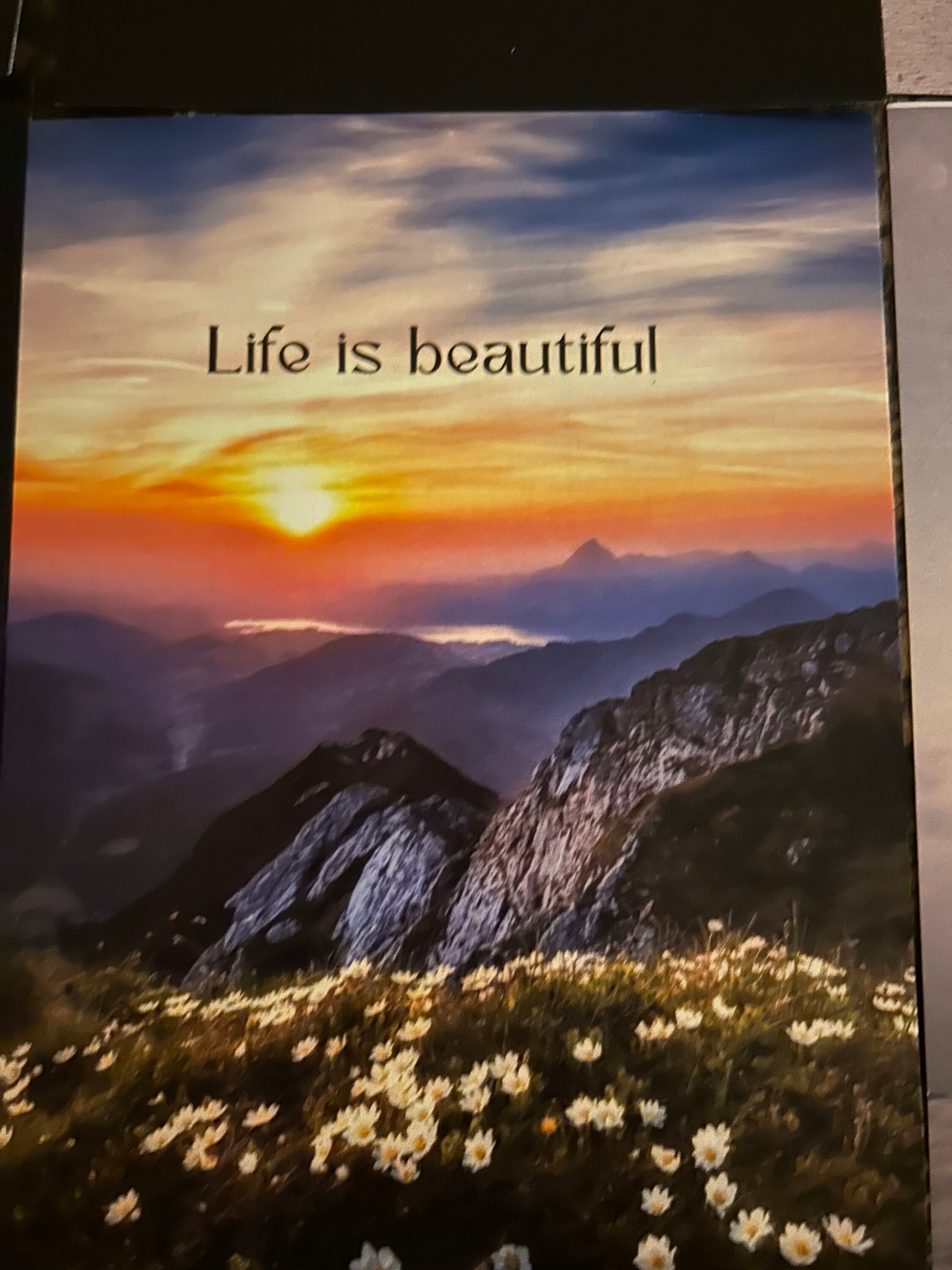 Relax Motivation Quote Postcards Vibrant Images & Quotes High-quality ...