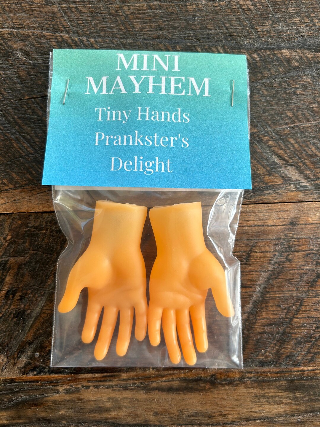 Funny Birthday Joke Gag Gift Tiny Hands Funny Toy Mini Mayhem Mini ...