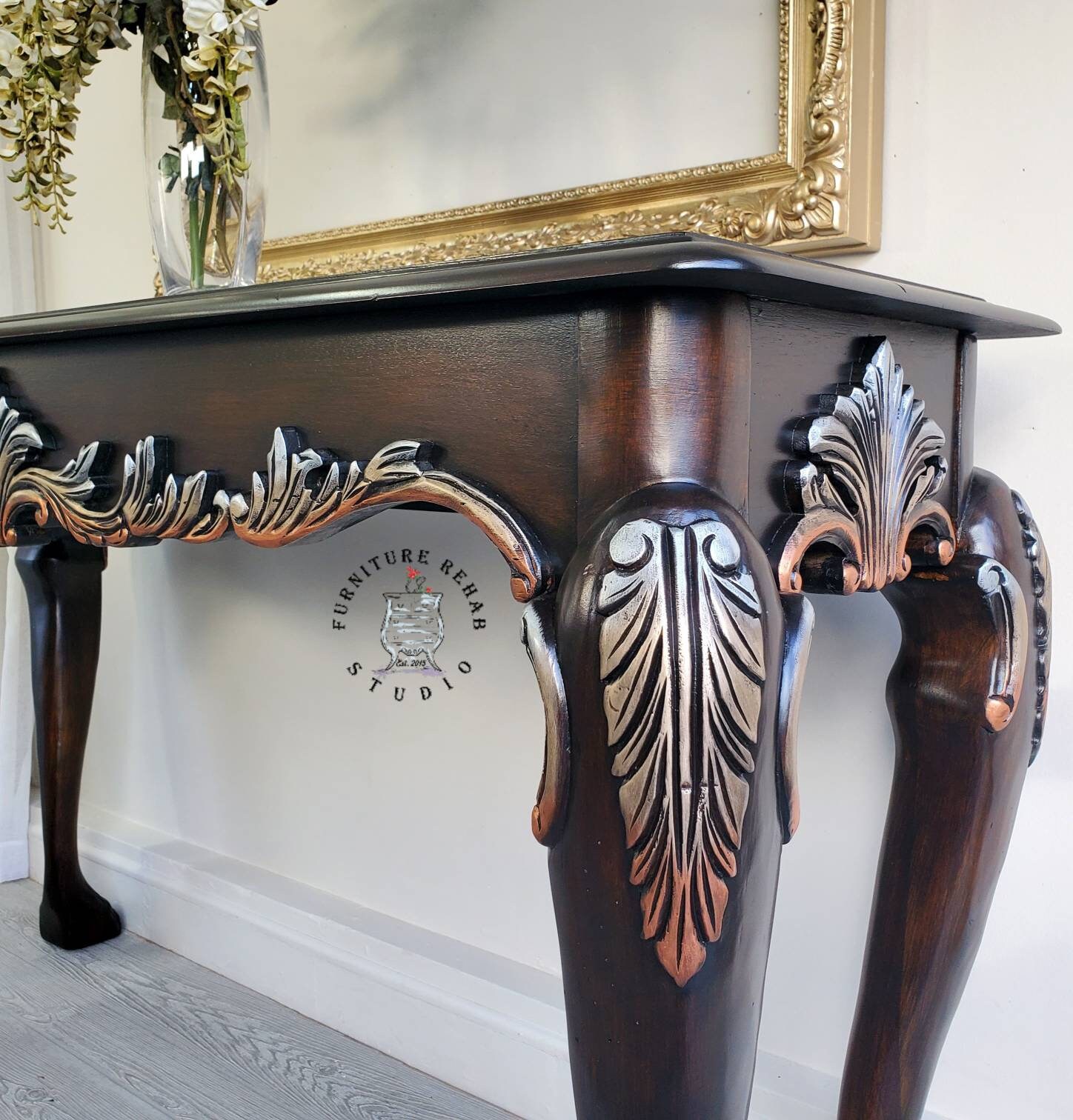 SOLD~~~~~ Ornate Console / Sofa Table - Etsy