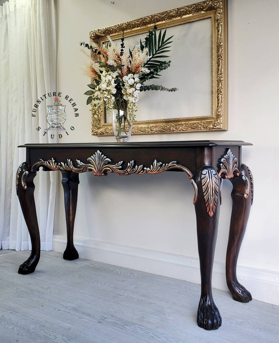 SOLD~~~~~ Ornate Console / Sofa Table - Etsy