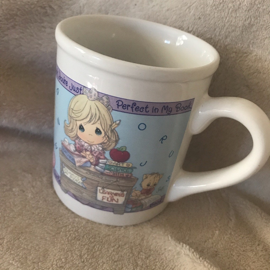 1997 Precious Moments Teacher Mug | Etsy