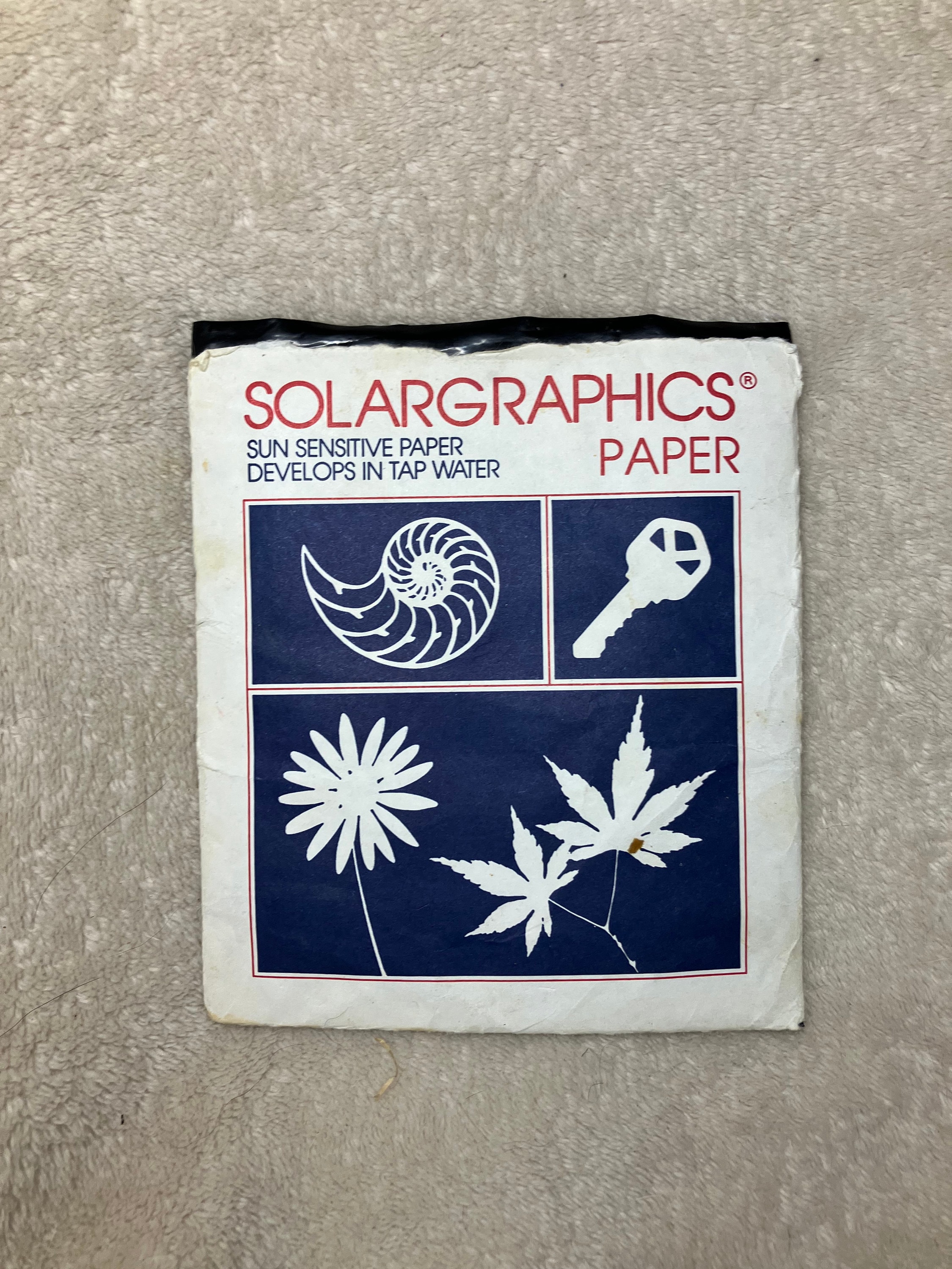 80’s Solargraphics Sun Sensitive Paper - Etsy
