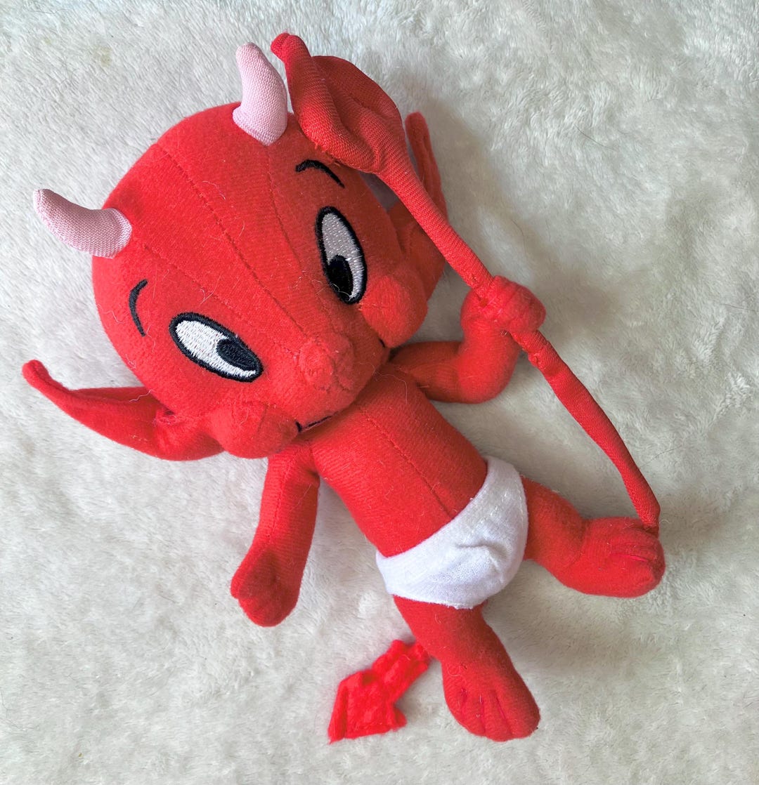 Vintage Hot Stuff the Little Red Devil Plush - Etsy
