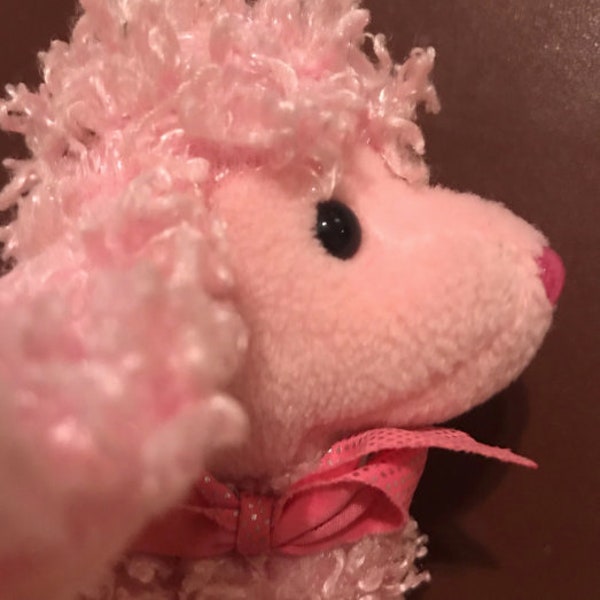 Stuffed Pink Poodle - Etsy