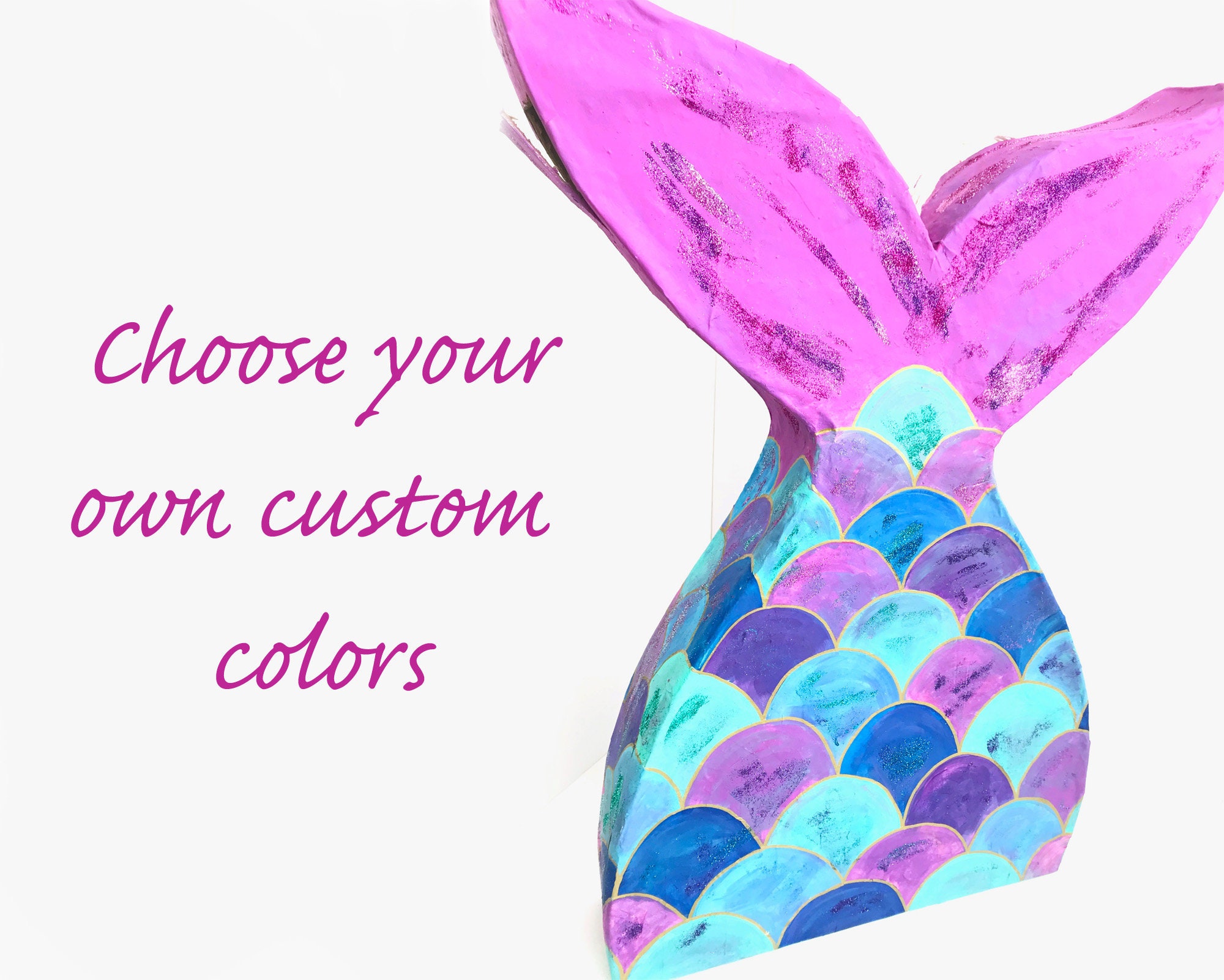 Mermaid Pinata Mermaid Tail Pinata Mermaid Birthday Party - Etsy Canada