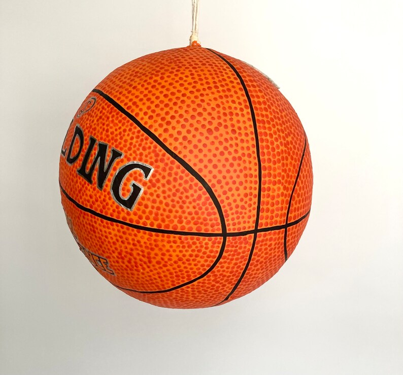 Basketball Pinata, Basketball Party Decorations, Basketball Birthday ...