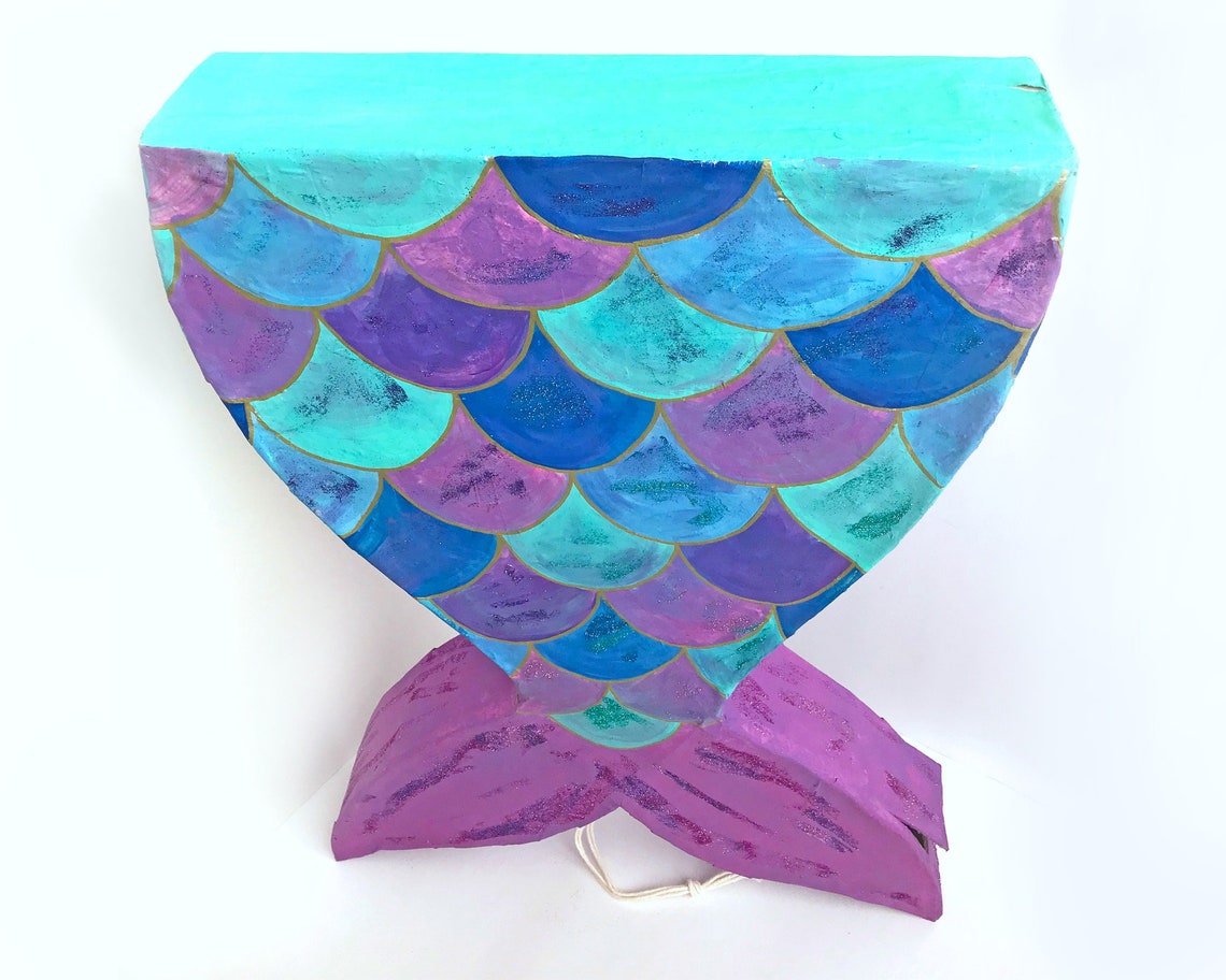 Mermaid Pinata Mermaid Tail Pinata Mermaid Birthday Party - Etsy Canada
