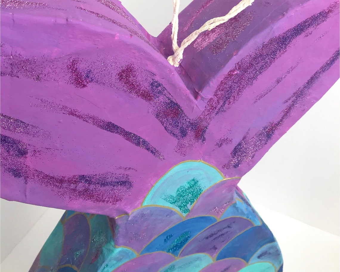 Mermaid Pinata Mermaid Tail Pinata Mermaid Birthday Party - Etsy Canada