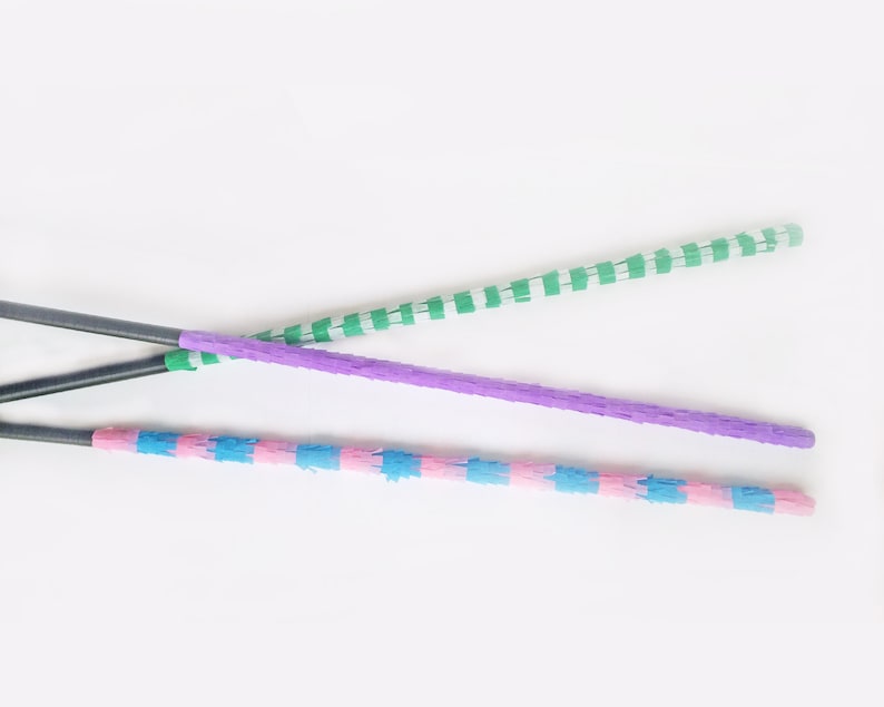 Fringed Pinata Stick, Sticks for Pinatas, Fringed Pinata Bat, Kids ...