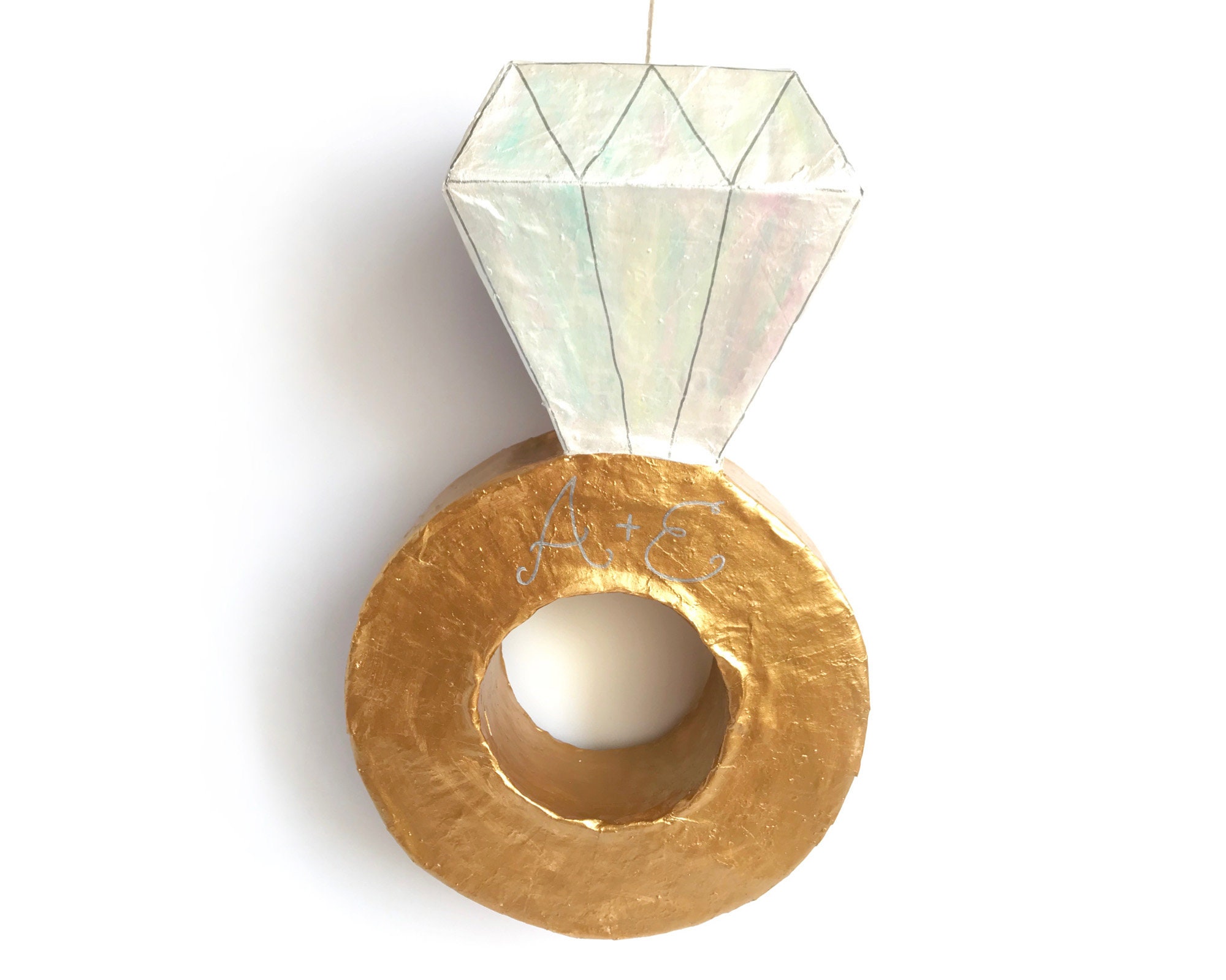 Engagement Ring Pinata Wedding Pinata Wedding Ring Pinata - Etsy