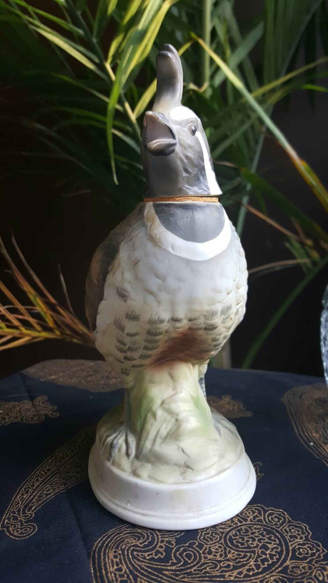 Vintage 1970s Quail Bird Decanter Ceramic Figurine Wine - Etsy