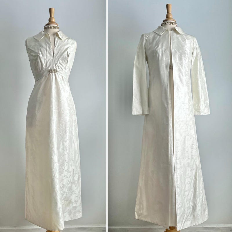 Vintage White Duster Set - Etsy