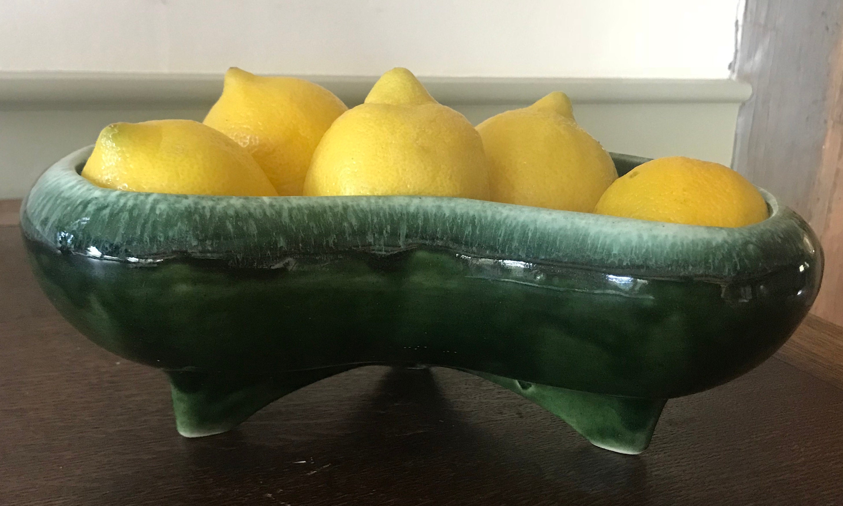 Vintage Cookson Pottery Kidney Console Bowl 1970s - Etsy