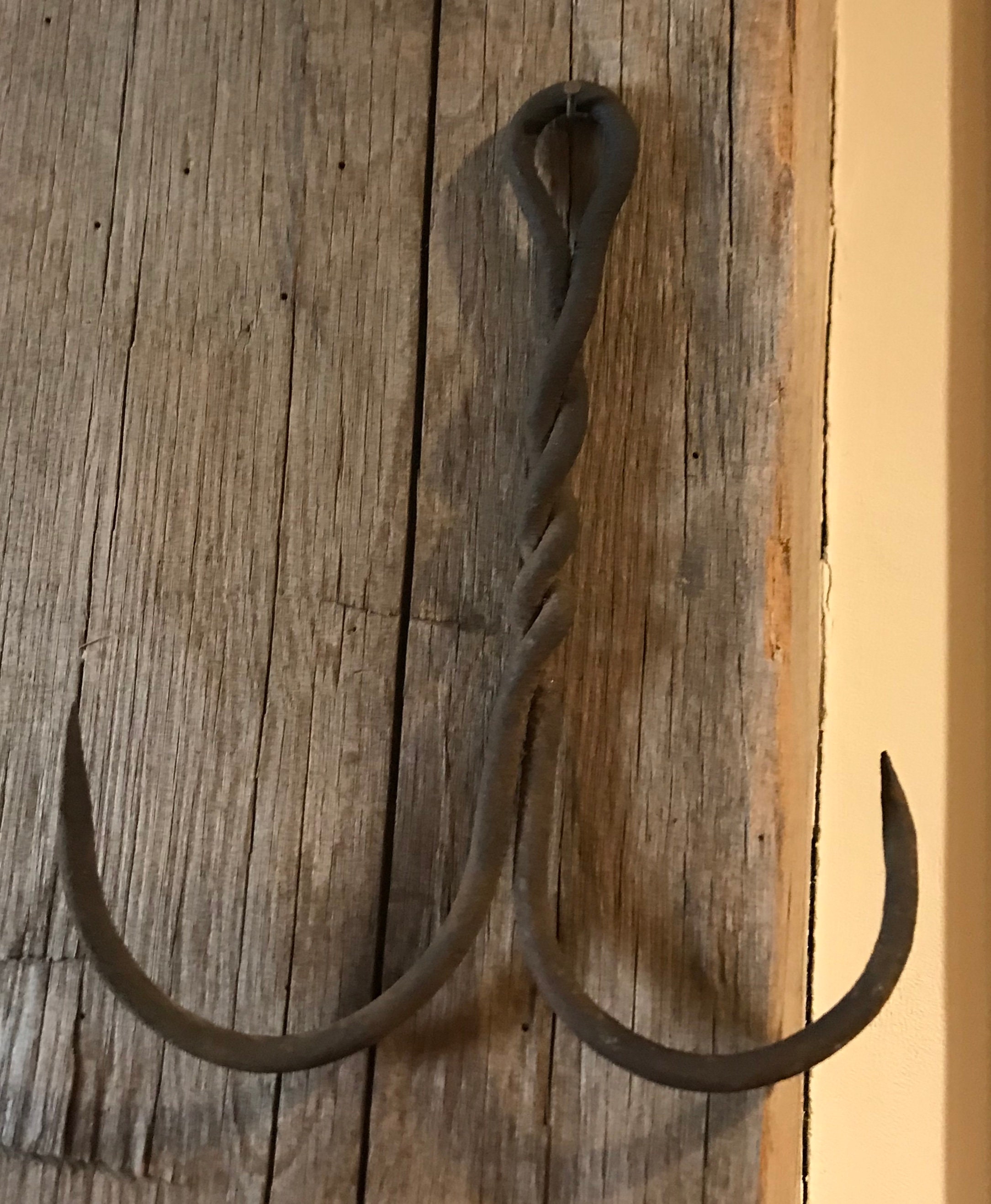 Antique Hand-forged Farm Game Hook - Etsy UK