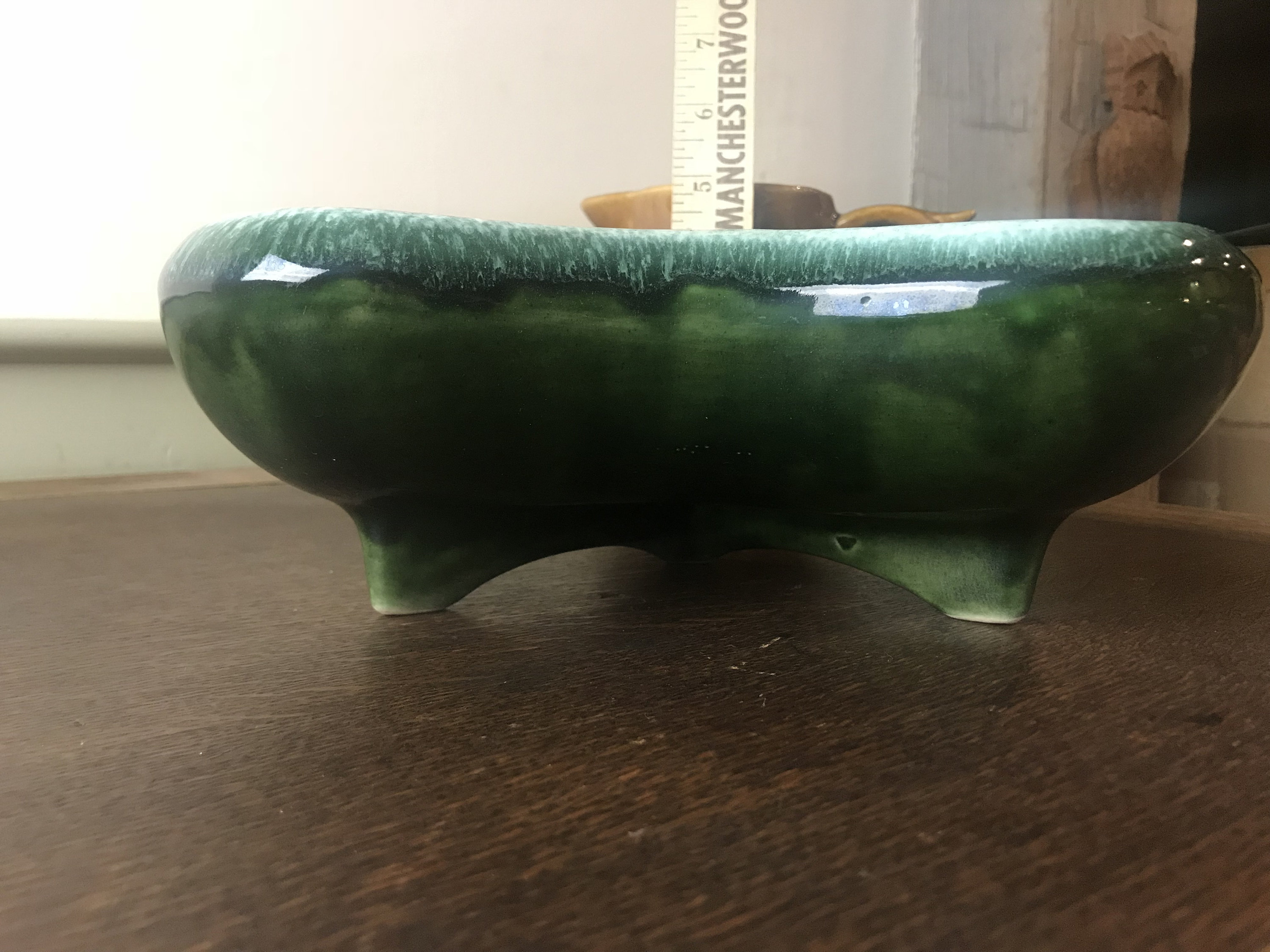 Vintage Cookson Pottery Kidney Console Bowl 1970s - Etsy