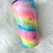 Neon Rainbow Tumbler Rainbow Glittered Tumbler Neon Rainbow | Etsy