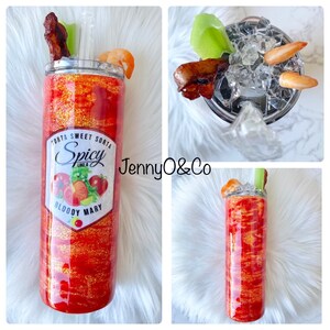 Cocktail Tumblers, Bloody Mary Tumbler, Pina Colada Tumbler, Mojito ...