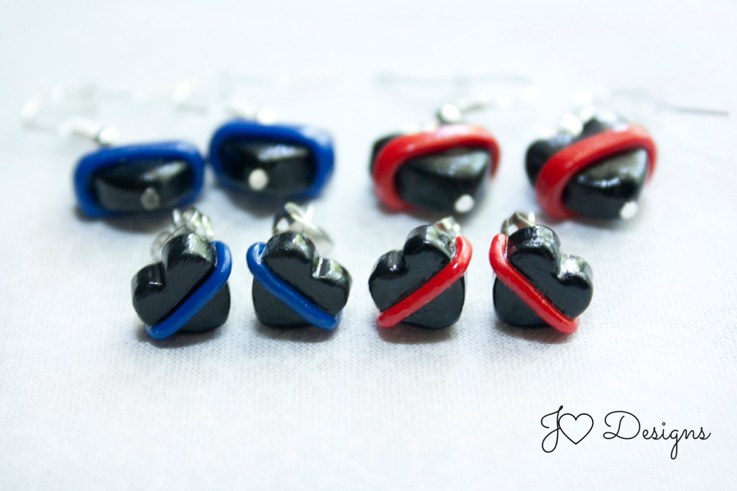 Police Studs, Fire Studs, Thin Blue Line, Police Officer Gifts, Police ...