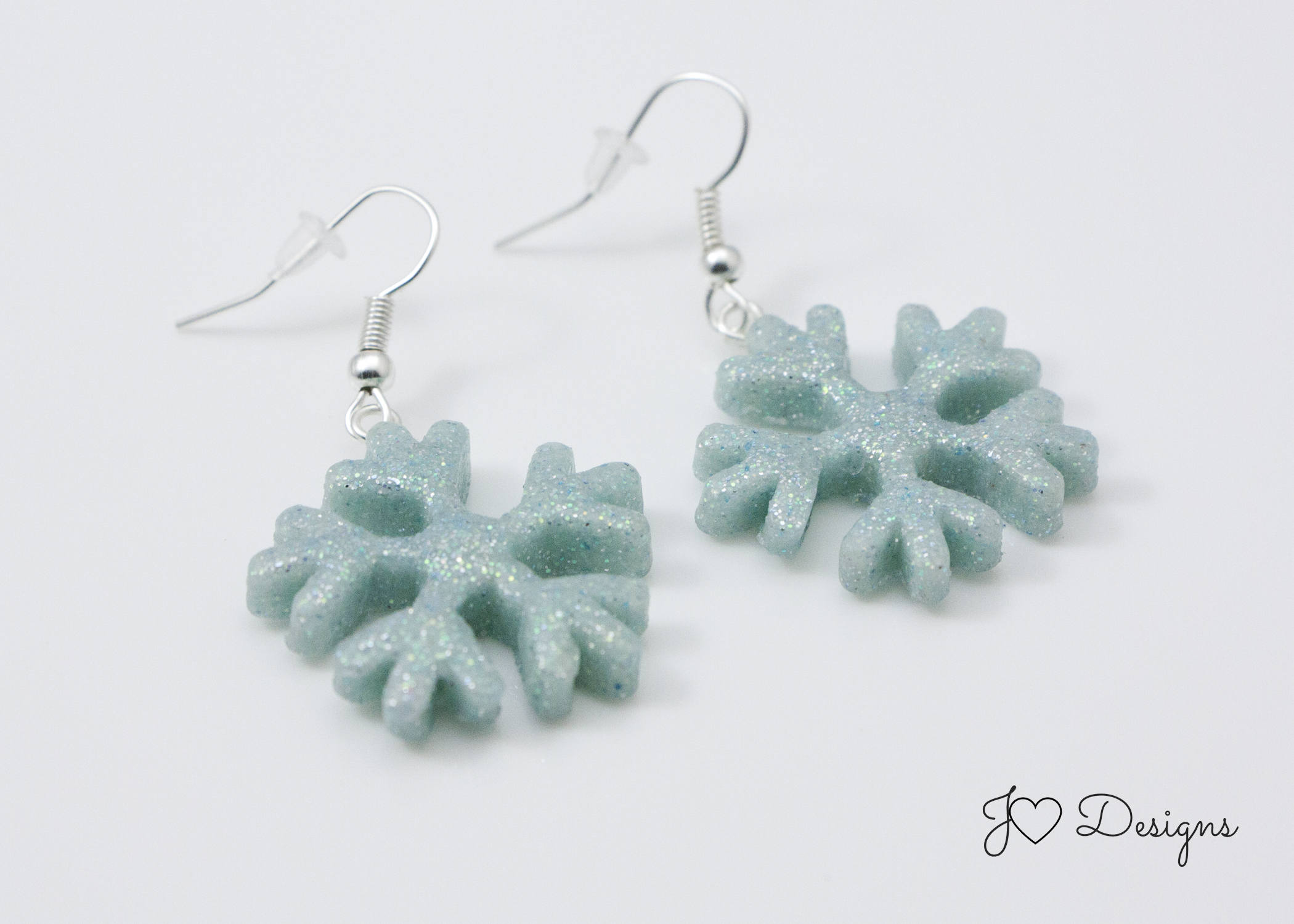 Winter Earrings Snowflake Earrings Winter Jewelry Stocking - Etsy