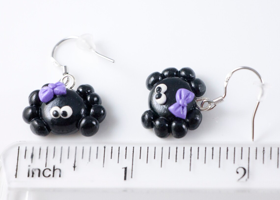 Dangle Spider Earrings, Cute Spider Earrings, Spider Earrings ...