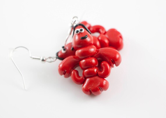 Crawfish Earrings Crawfish Jewelry Crawfish Gifts Crawfish - Etsy