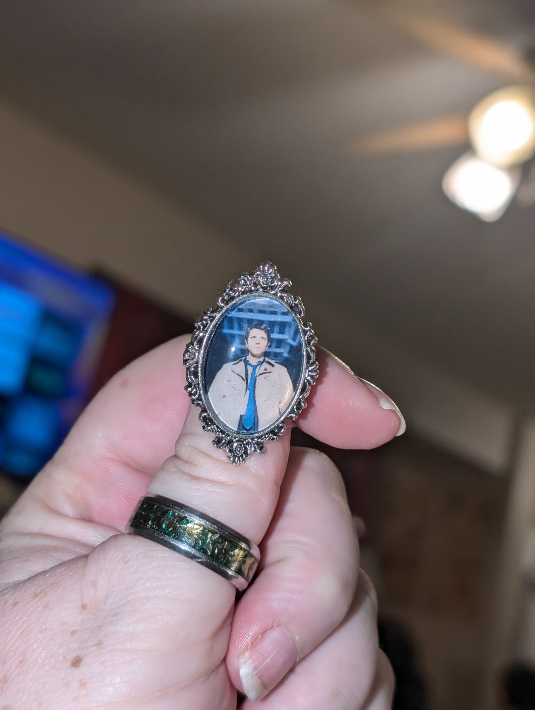 Cass Inspired Supernatural Ring - Etsy